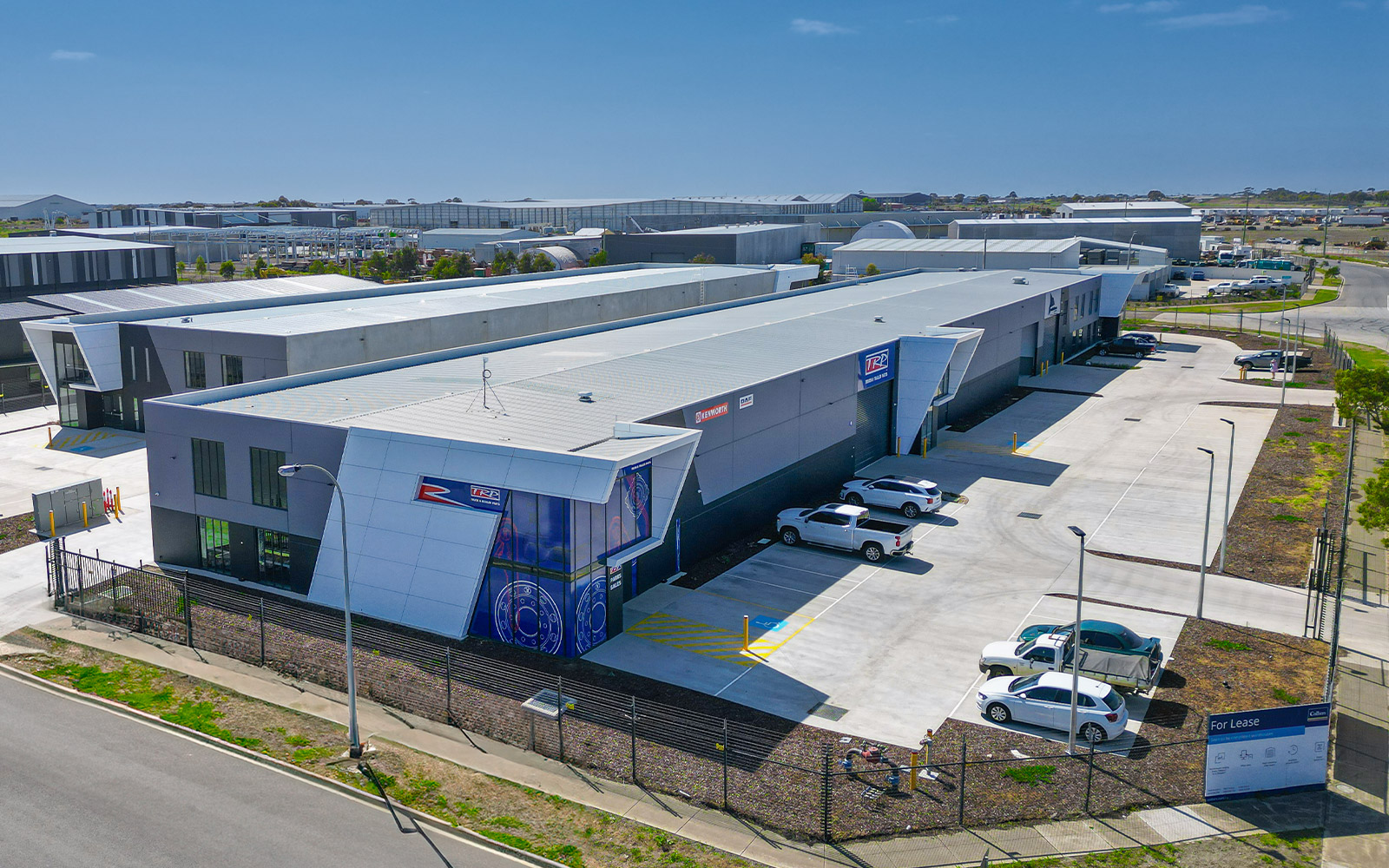Nicholson Construction multi-tenant factory and office complex